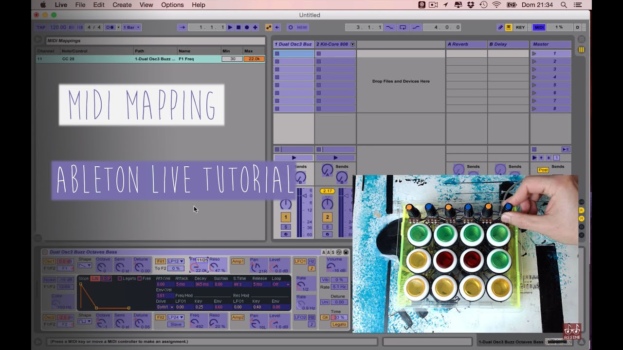 [ableton Live Tutorial] Midi Mapping Comece A Usar Os Seus